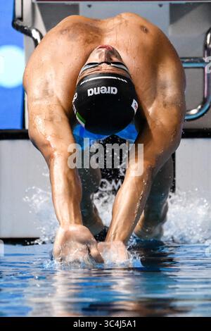 Singapore. 28 July, 2025. Thomas Ceccon from Italy during World ...