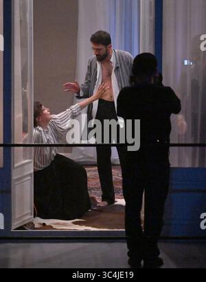 Salzburg Festival 2025. Photo rehearsal for Leonid Andreyev's play "Le ...