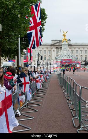London, UK, 29th July 2025. England's Lionesses celebrated their Euros ...