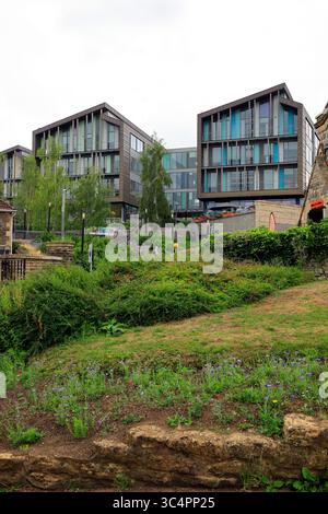 Keynsham Civic Centre, Keynsham town centre, Somerset, England, UK ...