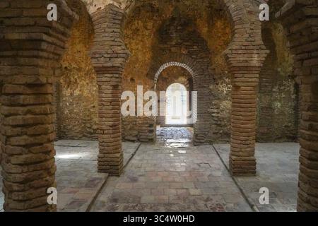 Arab Baths in Ronda, 13th century, Ronda, Andalucia, Spain Stock Photo ...
