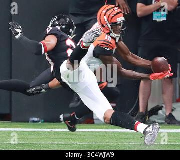 Cincinnati Bengals wide receiver Isaiah Williams in action during an ...