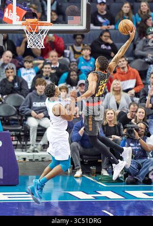 Charlotte Hornets guard Malik Monk (1) in the second half of an NBA ...