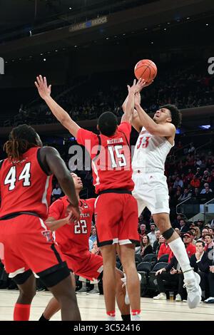 Texas Tech guard Kevin McCullar drives up court during the second half ...