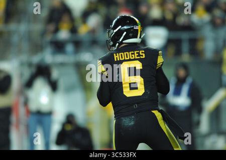December 15th, 2019: Delvin Hodges #6 during the Pittsburgh Steelers vs ...
