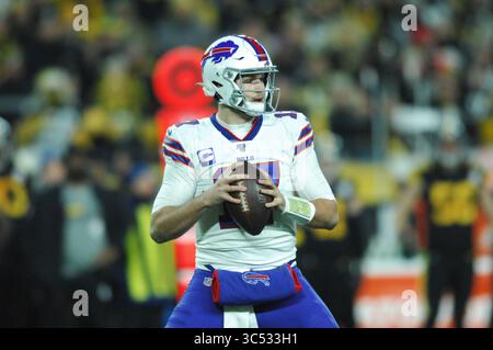 December 15th, 2019: Josh Allen #17 during the Pittsburgh Steelers vs ...