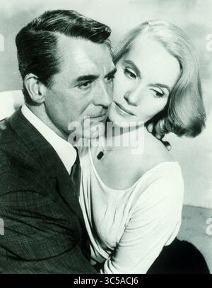 USA. Cary Grant and Eva Marie Saint in a scene from the (C)Metro ...
