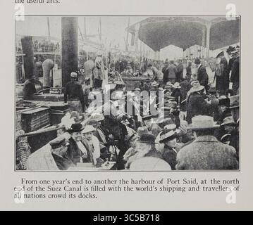 Canal - 1920s Cairo, Egypt Stock Photo - Alamy