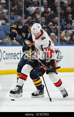 Ottawa Senators defenseman Thomas Chabot plays against the Anaheim ...