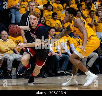Arizona guard Nico Mannion (1) during the first half of an NCAA college ...