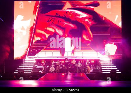 HAN, a singer and rapper from the South Korean boy band Stray Kids ...