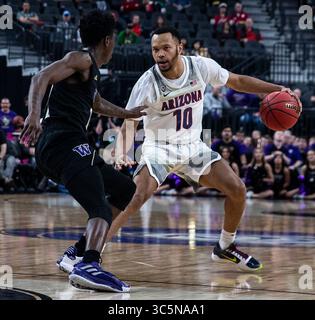Arizona guard Jemarl Baker Jr. (10) in the first half during an NCAA ...
