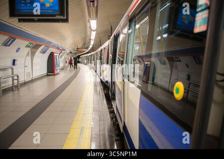 A general view of Sol metro station in central Madrid, Spain Stock ...