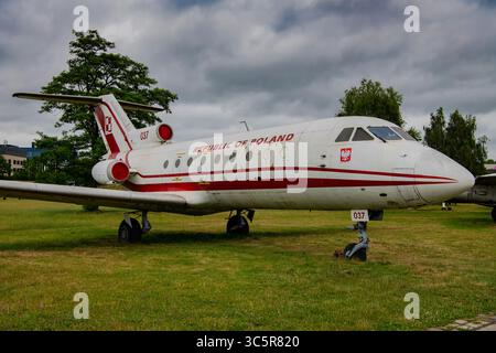 Yak-40 Codling at the Polish Aviation Museum Krakow in Poland Stock ...