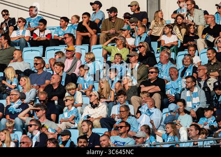 Malmo FF fans seen during the UEFA Europa league football match between ...