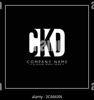 CKD logo. CKD letter. CKD letter logo design. Initials CKD logo linked ...
