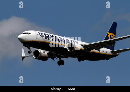 Ryanair Boeing 737 MAX 8-200. Stansted, UK, 29 September, 2025 ...