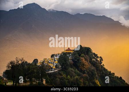 A view of twang Monastery, Tawang, Arunachal Pradesh, India Stock Photo ...