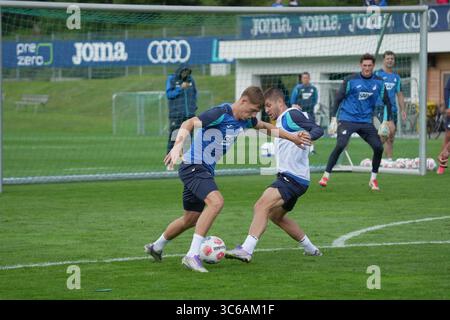 July 31, 2025, Seefeld Stadium, Seefeld, TSG Hoffenheim training camp ...
