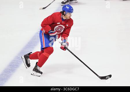 Montreal Canadiens' Ben Chiarot (8) skates during the second period of ...