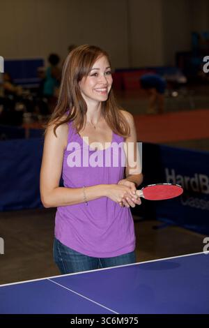 Autumn Reeser HardBat Classic Table Tennis Tournament at The Palazzo ...