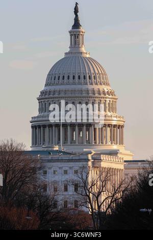 The U.S. Capitol is seen, Wednesday, Jan. 14, 2026, in Washington. (AP ...