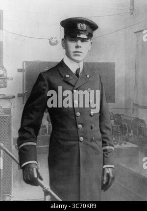 Jack Binns, wireless-telegraph operator Stock Photo - Alamy