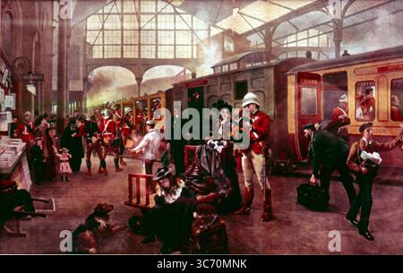 The Boer War, also known as the Second Boer War, The South African War ...