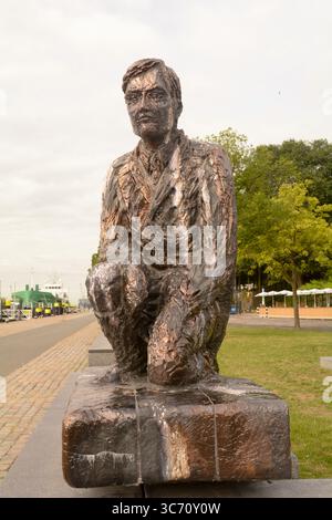 The Razzia Monument commemorating the 1944 raid in Rotterdam where ...