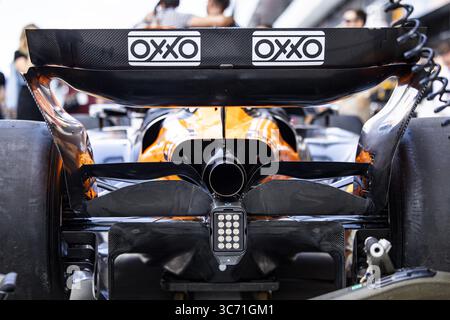 McLaren F1 Team MCL39, mechanical detail front suspension during the ...