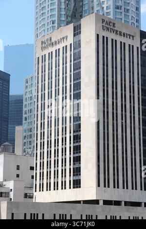 Pace University in New York City Stock Photo - Alamy