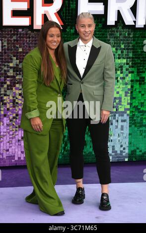 Bethany England and Fran Kirby in the Royal Box on day six of the 2025 ...