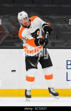 Philadelphia Flyers' Justin Braun (61) during the second period of an ...