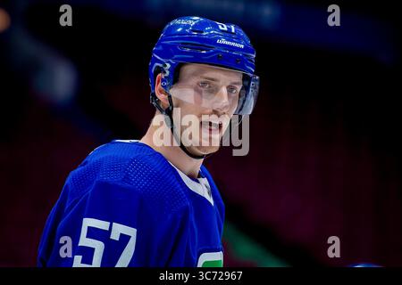 Vancouver Canucks defenseman Tyler Myers (57) in action during the ...