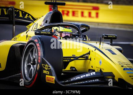 01 FORNAROLI Leonardo (ita), Invicta Racing, Dallara F2 2024, action ...