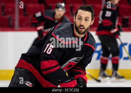 Carolina Hurricanes' Vincent Trocheck in action during an NHL hockey ...