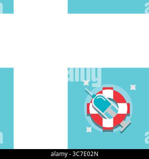 heart with syringe icon vector illustration design Stock Vector Image ...