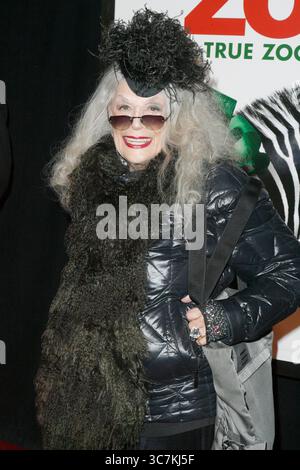 Sylvia Miles at the premiere of "We Bought a Zoo" at the Ziegfeld ...