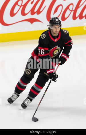 Ottawa Senators center Colin White (36) during an NHL hockey game ...