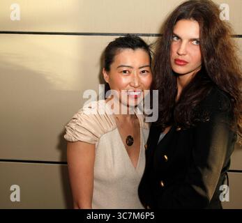 Sally Wu & Alesia pictured at the 26th Annual International Center of ...