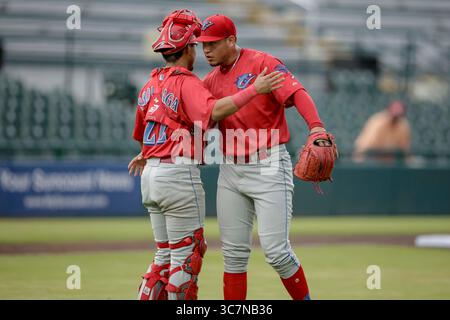 Clearwater Threshers pitcher Danyony Pulido (31) during an MiLB Florida ...