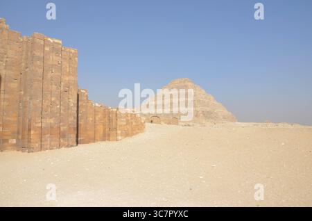 Pyramid of Djoser called the Step Pyramid of Djoser or Step Pyramid of ...