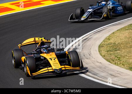17 DUNNE Alex (irl), Rodin Motorsport, Dallara F2 2024, action during ...