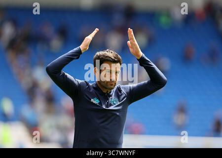 Brian Barry-Murphy, Manager of Cardiff City F.C. before the Sky Bet ...
