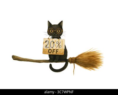 ute Watercolor Halloween Clipart – Spooky Elements Stock Photo - Alamy