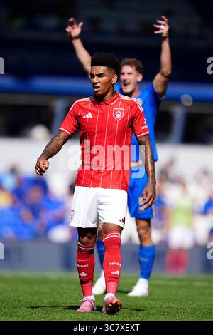 Nottingham Forest's Igor Jesus during the Premier League match at the ...