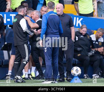 Kilmarnock manager Stuart Kettlewell during the William Hill ...