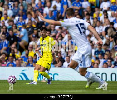 Leeds, UK. 2nd Aug 2025. Brenden Aaronson of Leeds United during the ...