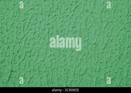 Texture of green rough plaster. Abstract design background Stock Photo ...