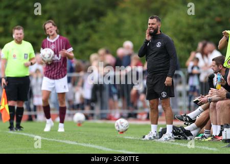 Angelo Harrop (First Team Manager of Chelmsford City) interviewed after ...